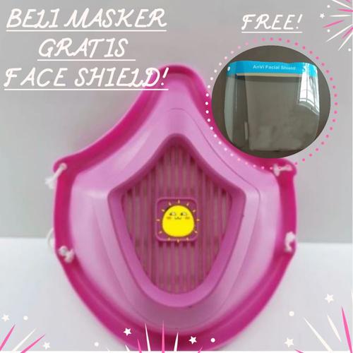 Jual Masker Respirator Plastik - Putih - Jakarta Timur - PT KOLOSAL ...