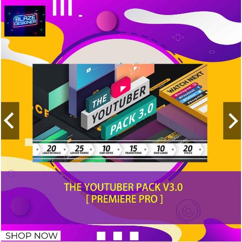 Jual YOUTUBER PACK V3.0 [PR AND AE] - Kab. Sukoharjo - Digistore Media ...