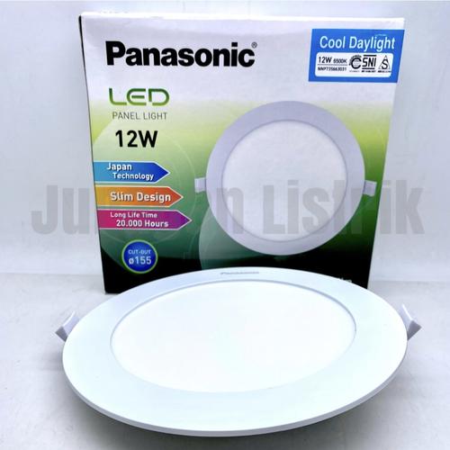 Jual LED DOWNLIGHT PANEL 12W 12 W 12 Watt 12 WATT PANASONIC BULAT ...