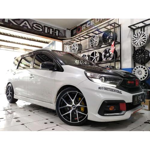 Jual Modifikasi Honda Mobilio pakai velg Racing Hsr Ring 17 Tampil ...