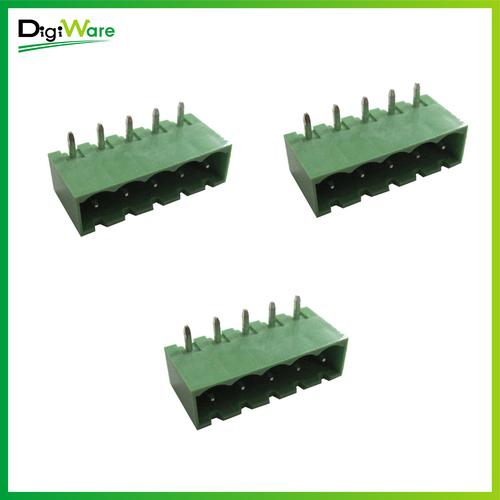 Jual Terminal Block Pluggable 5 Pin Male 5.08mm Hijau - Kota Surabaya ...