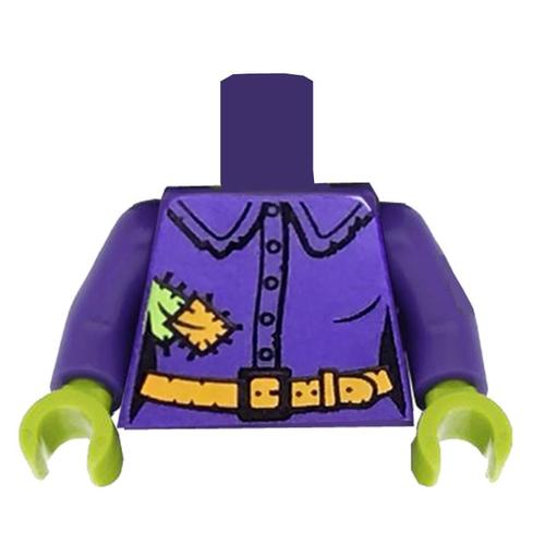 Jual Lego Torso Female Shirt Buttons Orange 973pb3530c01 Wacky Witch ...