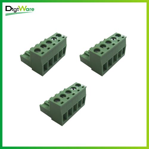 Jual Terminal block pluggable 5 pin Female pitch 5.08 mm - Kota ...