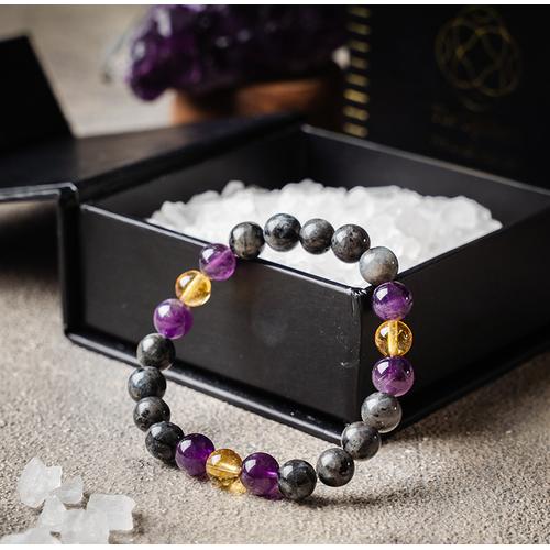 Jual Gelang Batu "The Magic" (Amethyst - Citrine - Labradorite) - S ...