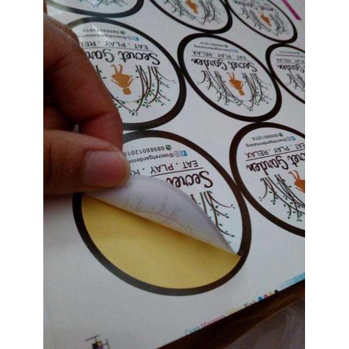 Jual Label Stiker Nama Toko Kue Makanan Sticker Toko Bula - 11x11cm ...