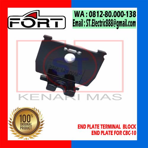 Jual End Plate FORT / End Plate for CBC-10 / Terminal Block model ...
