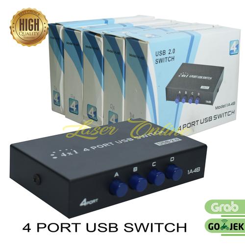 Jual PRINTER USB SWICTH 4 PORT - Jakarta Selatan - laser online | Tokopedia