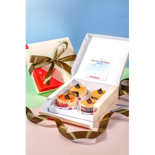 Jual Happiness Hampers (4 pc Kibo Mini Molten Cheese Cake) - Jakarta ...