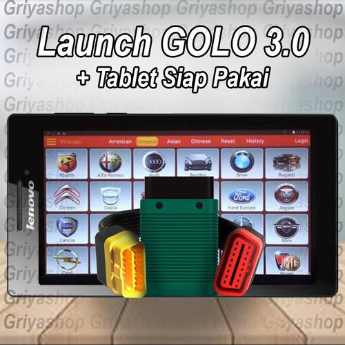Jual SCANNER MOBIL, ONLINE UPDATE - Launch Golo 3 Easydiag 3 + Tablet ...