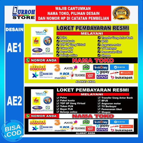 Jual Spanduk / Banner Konter Cell / Celluler Desain 36 - 200X50 ...