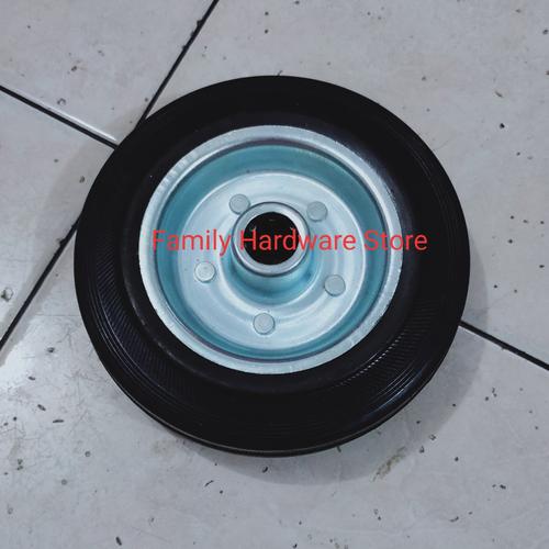 Jual roda trolley/ roda only / roda karet 6" inchi / wheel only ...