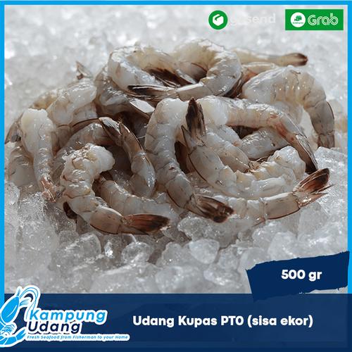 Jual Udang Kupas PTO (sisa ekor) segar 500 gr isi 25-30 ekor udang ...