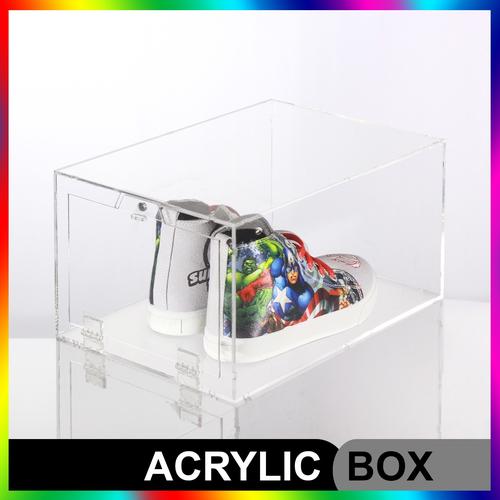 Jual Box Sepatu Sneakers Akrilik/Acrylic Ukuran Small 28x20x14 cm - Kab ...