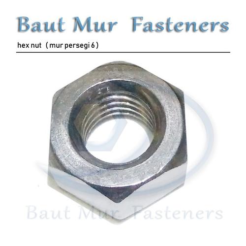Jual mur m8 / mur galvanis m8 hexagonal / nut m8 - Jakarta Pusat - baut ...
