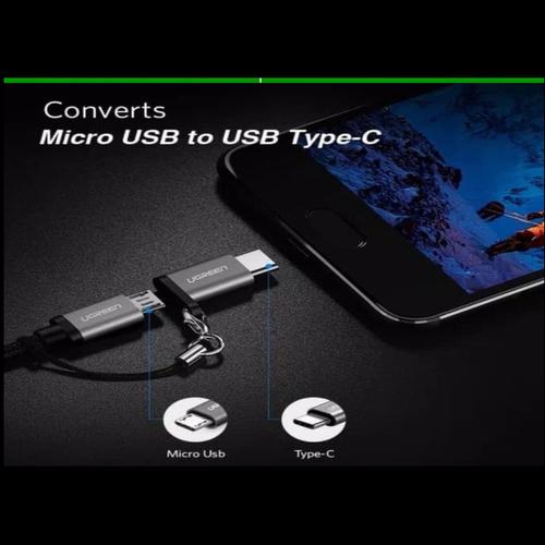 Jual micro to usb c mikro ke type c BASEUS konektor converter adapter ...
