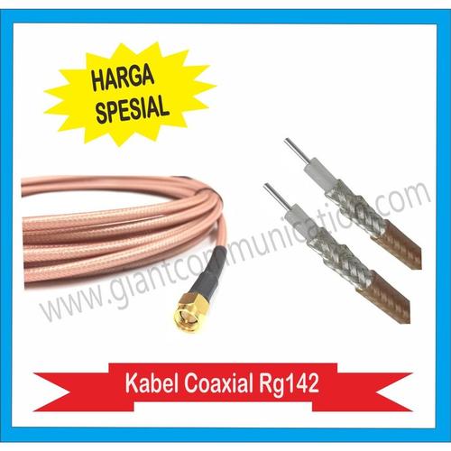 Jual Kabel Coaxial Teflon RG142 RG-142 Original Dengan Kualitas Tinggi ...