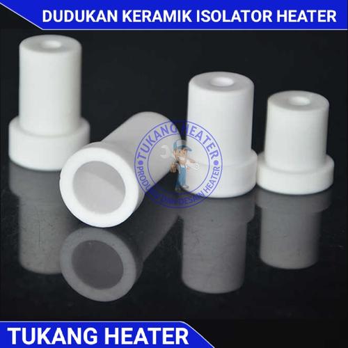 Jual Dudukan Keramik Isolator Heater Isolator Ceramic Heater lubang 17 ...