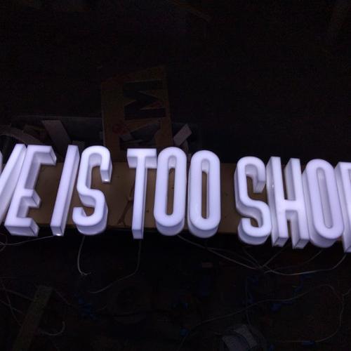 Jual Huruf Timbul Akrilik LED Letter Akrilik Signage Akrilik - Jakarta ...