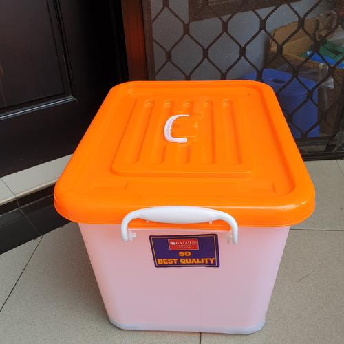 Jual Box Container Warna Gajah Ukuran (35 Liter, 50 Liter dan 70 Liter ...