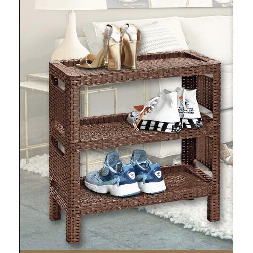 Jual rak sepatu susun 3 motif rotan - Jakarta Barat - utama indah ...