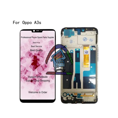 Jual LCD TOUCHCSREEN FRAME OPPO A3S CPH 1803 CPH 1853 ORIGINAL NEW - Jakarta Pusat - spareparts ...