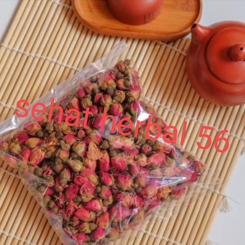 Jual teh bunga mawar red rose buds flower tea 100gram - Kota Tangerang ...