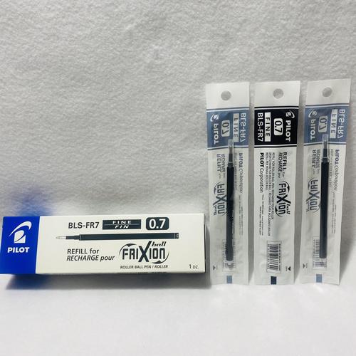 Jual REFILL PULPEN PILOT FRIXION BLS-FR7 0.7 MM HITAM / 1 BOX ISI 12 ...