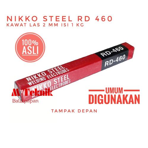 Jual Kawat las Welding Electrodes Nikko Steel RD 460 ukuran 2 mm isi 1 ...