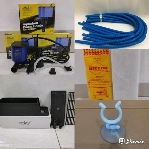 Jual Paket Komplit Box Filter + Pompa Celup + Selang + Busa + Tempelan ...