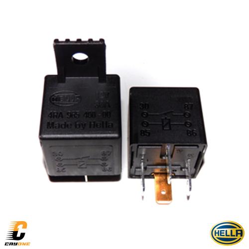 Jual HELLA Relay 4 PIN Kaki 4 K4 Klakson Lampu 12V 30A - Jakarta Barat ...