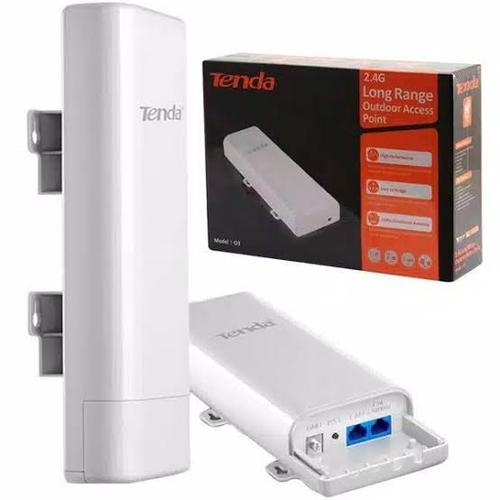 Jual TENDA O3 ACCESS POINT OUTDOOR 2.4 GHz Cpe 12dBi Router - Kota ...