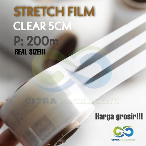 Jual PLASTIK WRAP BENING - STRETCH FILM WRAPPING DELKOWRAP 5cm X 200m ...