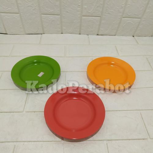 Jual piring sambal melamine M107 - piring sambal warna - piring nasi ...