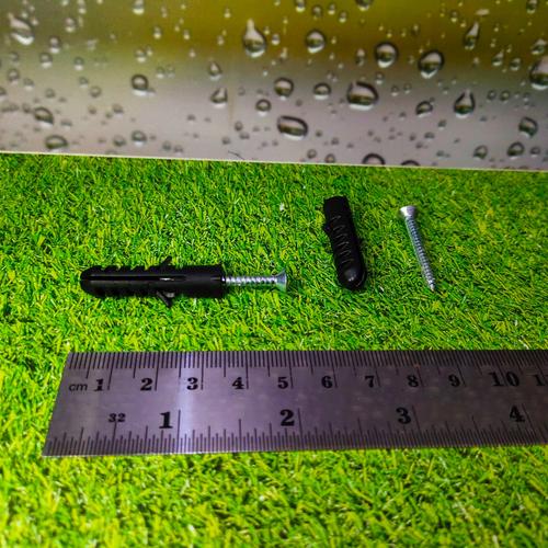 Jual Satu set pisher plastik uk kurleb 3,5cm dan sekrup (isi 2 pcs ...