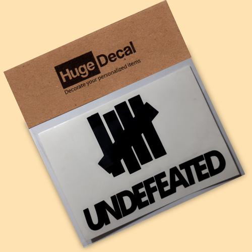Jual Cutting Stiker Undefeated Logo v.2 Sticker Bodi Motor Mobil Laptop ...