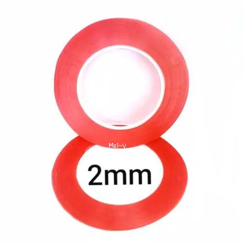 Jual Double Tape 2mm Merah / Lem Lcd Touchscreen Hp & Tablet / Dabel ...