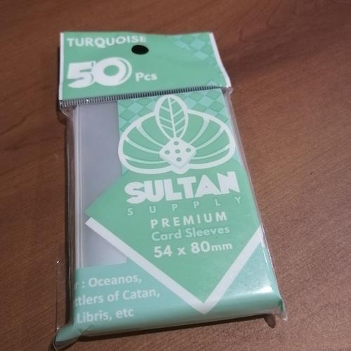 Jual Card Sleeve Sultan Supply Turquoise 54 x 80 mm - Kota Surabaya ...