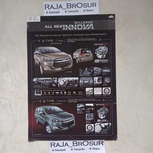 Jual Poster brosur katalog flyer Toyota Kijang Innova 2015 - Kab ...