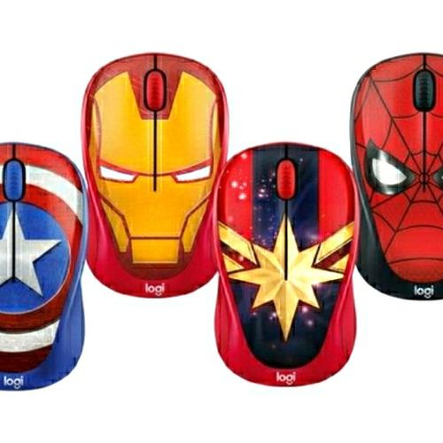 Jual Mouse Wireless Logitech M238 Marvel Series Original - Kota Medan ...