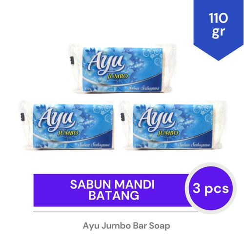 Jual Ayu Jumbo Bar Soap Sabun Kecantikan Serbaguna Batang 110gr x 3 ...