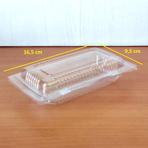 Jual Plastik Mika Makanan 16,5 x 9,5 cm (100 pcs) - Wadah Makanan ...