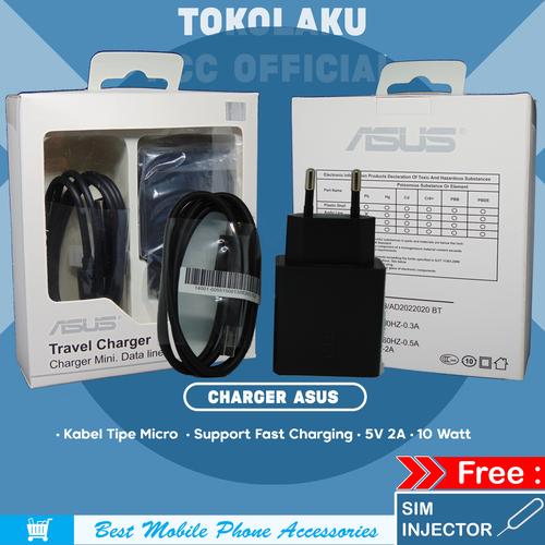 Jual Charger Asus Tipe Micro Fast Charging Original Output 5.35V 2A ...