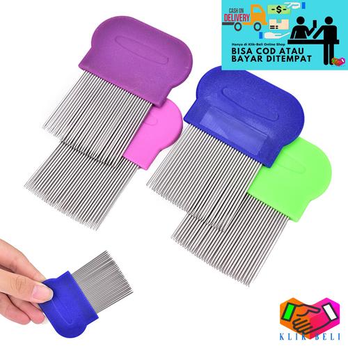Jual Sisir Kutu Rambut Mini Serit Telur Ketombe Suri Lice Comb ...