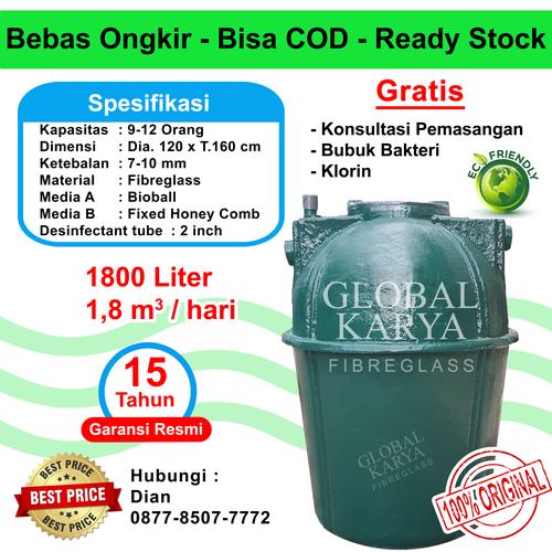 Jual Septic Tank Biofilter 1800 Liter -Biotank - Biotech ...