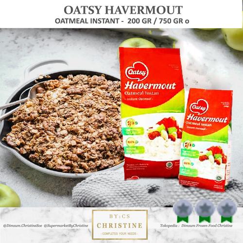 Jual OATSY HAVERMOUT INSTANT OATMEAL QUICK COOK OAT OATSY INSTANT ...