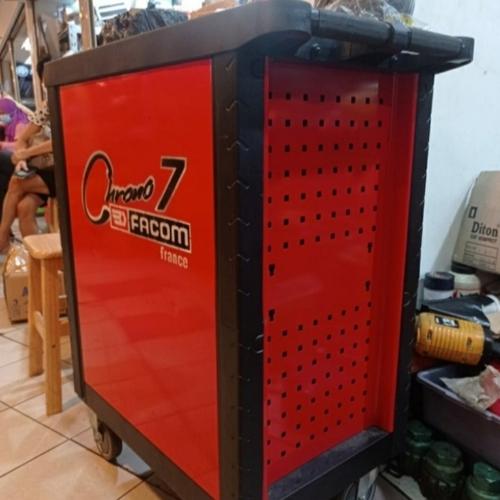 Jual (HT) tool kit cabinet / lemari tool kit 7 susun merk Chrono7 facom ...