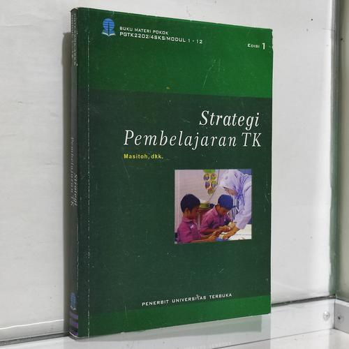 Jual Strategi Pembelajaran TK EDISI 1 By Masitoh - Kota Tangerang ...