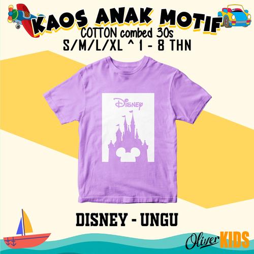 Jual BAJU / KAOS ANAK DISTRO KARAKTER DISNEY LOGO combed 30s plastisol ...