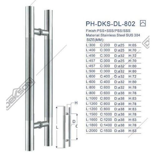 Jual PULL HANDLE DEKKSON DELUXE PH DL802 38X1600 SSS Hairline As ...