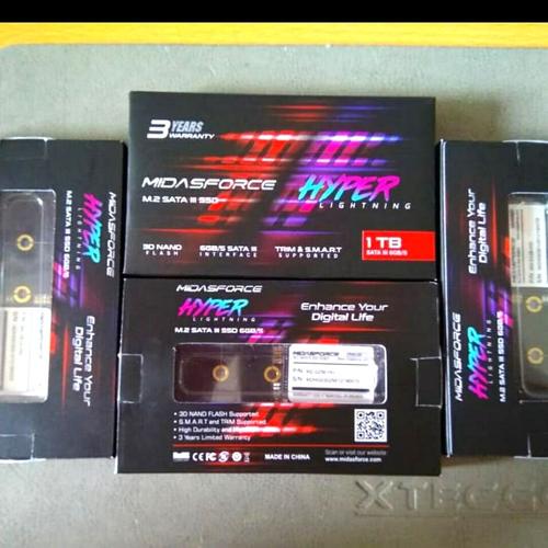 Jual Midas SSD M.2 SATA III 2280 1Tb MIDAS FORCE HYPER LIGHTNING ...